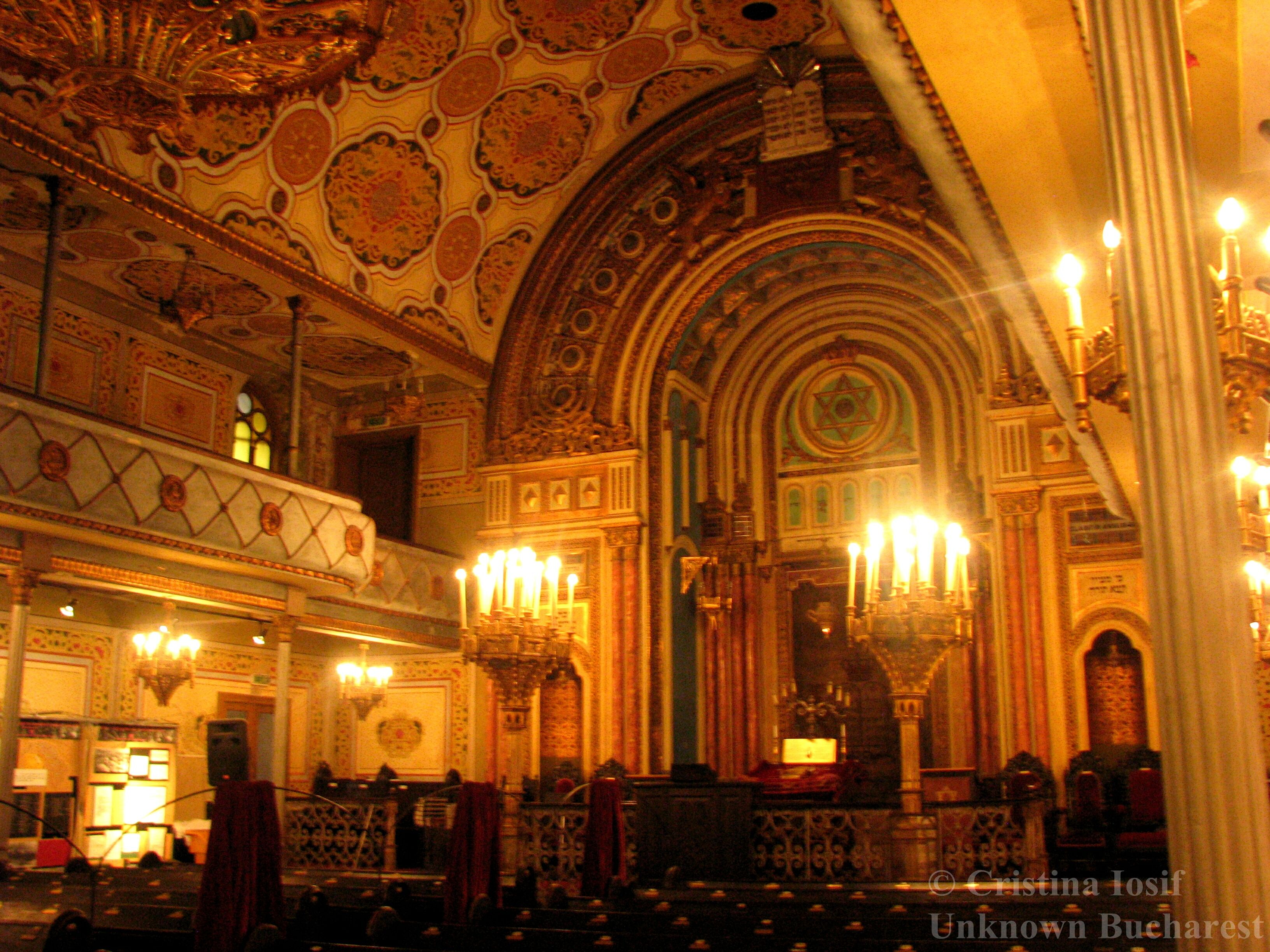 Great Synagogue inside view, Bucharest’s Jewish Quarter | Bucharest ...